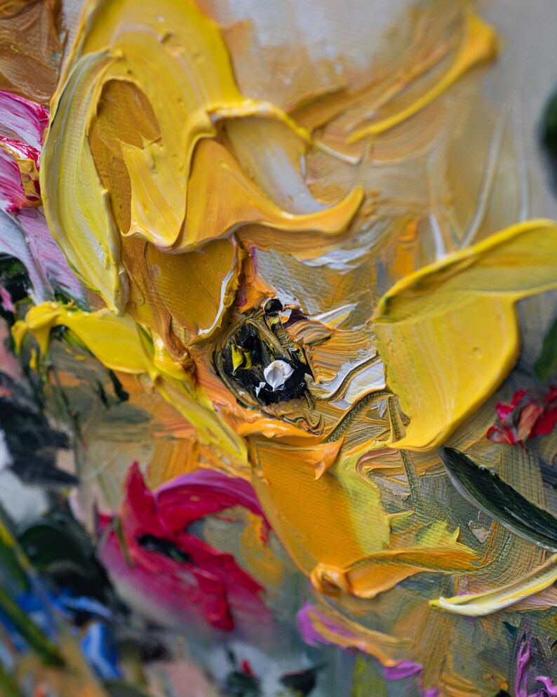 Flowers Are Forever, Beautiful Flowers, Beautiful Bouquet, Flowers Impasto - Etsy