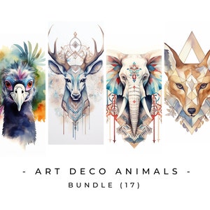 Watercolor Art Deco Clipart, Transparent PNG, Great Gatsby Clipart ...