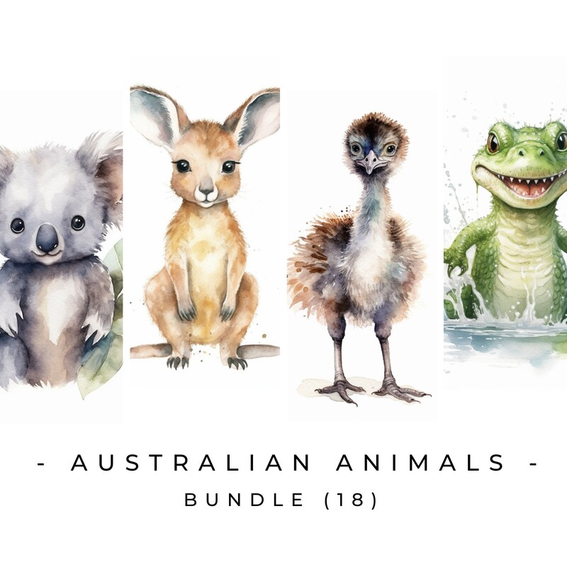 Australian Animals - Etsy