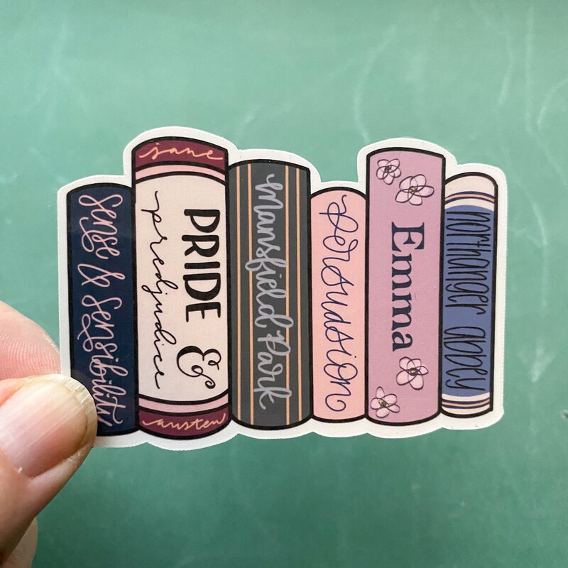 Jane Austen Sticker - Etsy