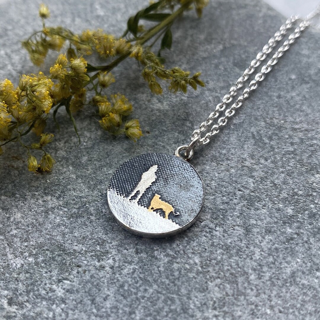 Gold Dog Necklace | Gifts for Dog Lovers | Dog Pendant | Dog Jewelry ...