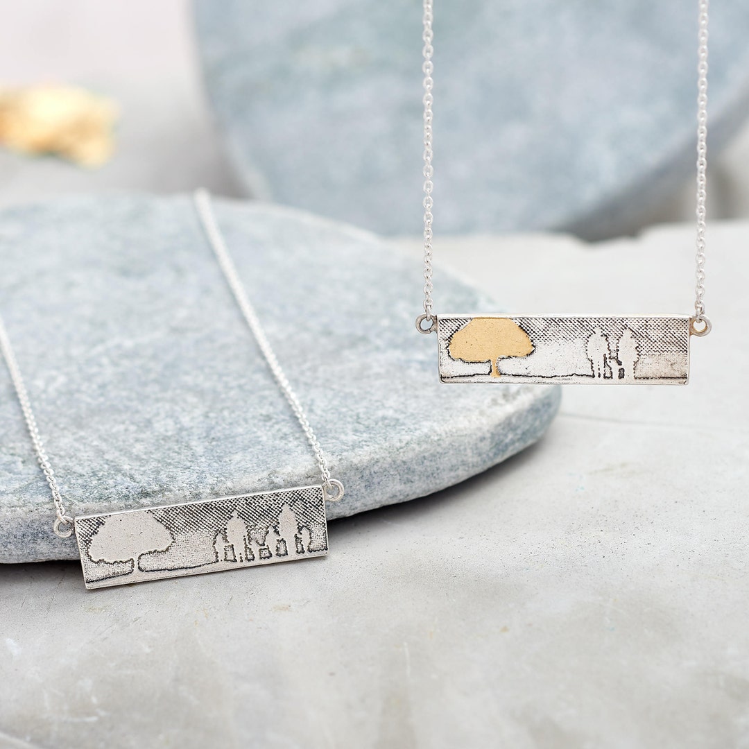Family Tree Necklace | Family Jewelry | Anniversary Necklace | Jewelry ...