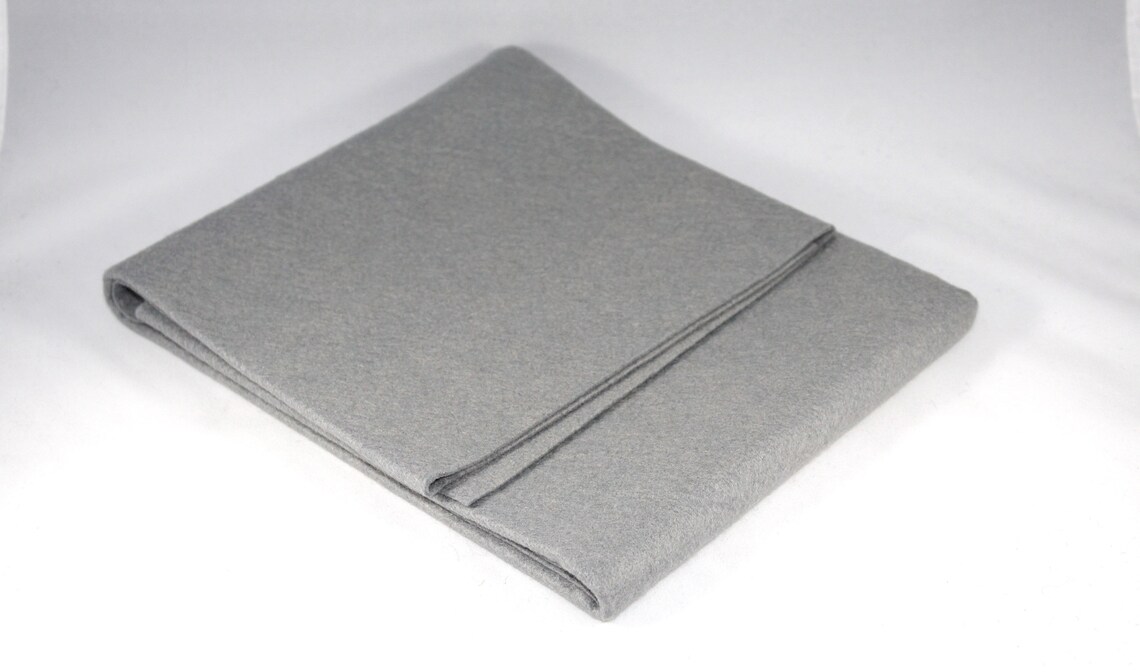 Bamboo and Rayon Eco Felt Fat Quarter Silver Beach | Etsy