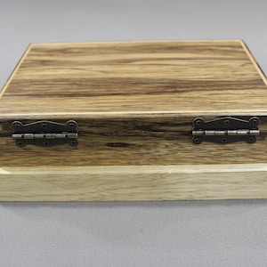 Black Limba Boxes With Concealed Drawers - Etsy