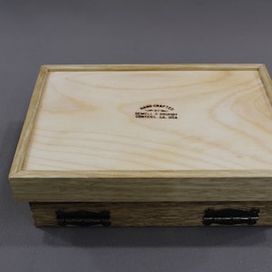 Black Limba Boxes With Concealed Drawers - Etsy