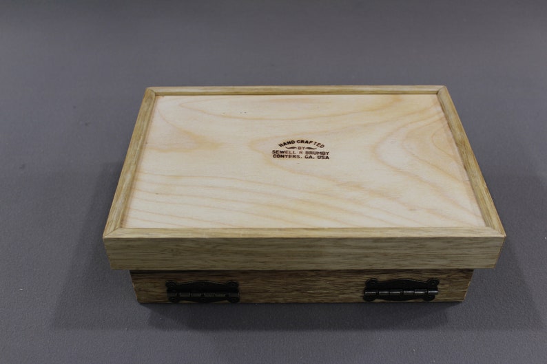 Black Limba Boxes With Concealed Drawers - Etsy
