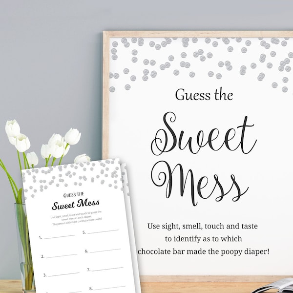 Guess the Sweet Mess - Etsy