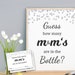 Guess How Many M&m's Game Printable, Baby Shower Games, Silver Confetti ...