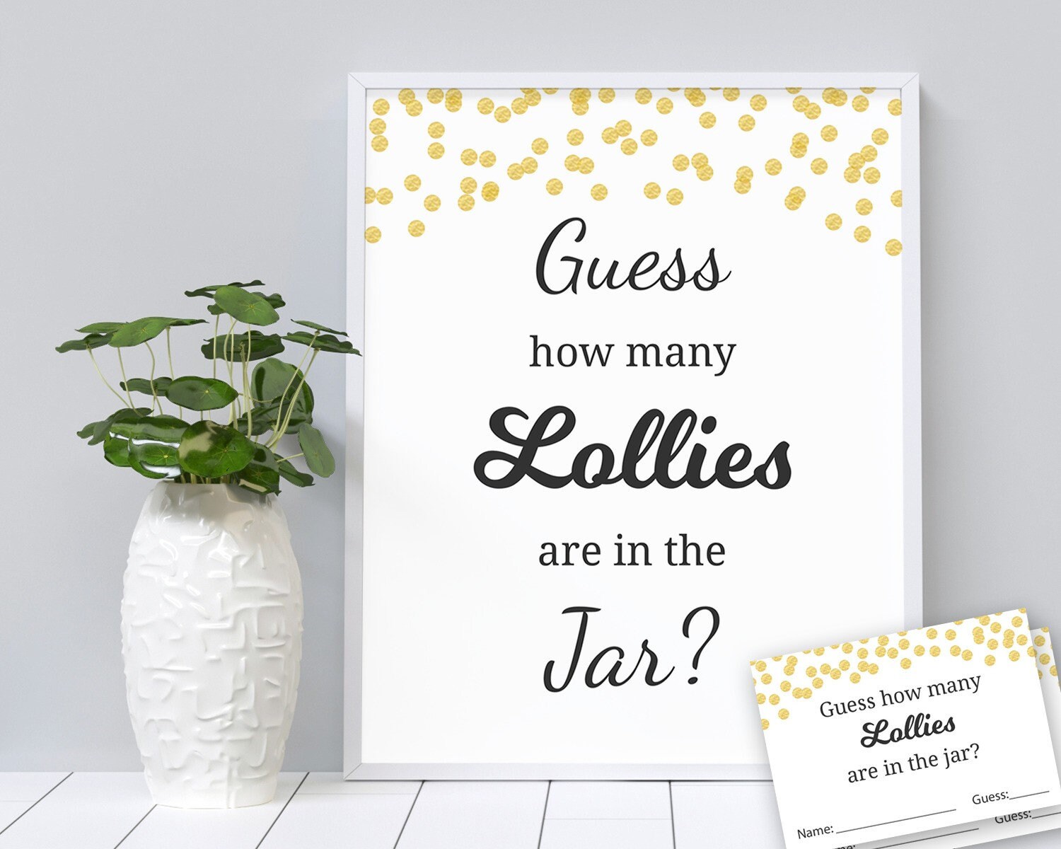 50 Candy Guessing Game Cards Guess How Many In The Jar Game Tickets Ubicaciondepersonas cdmx 