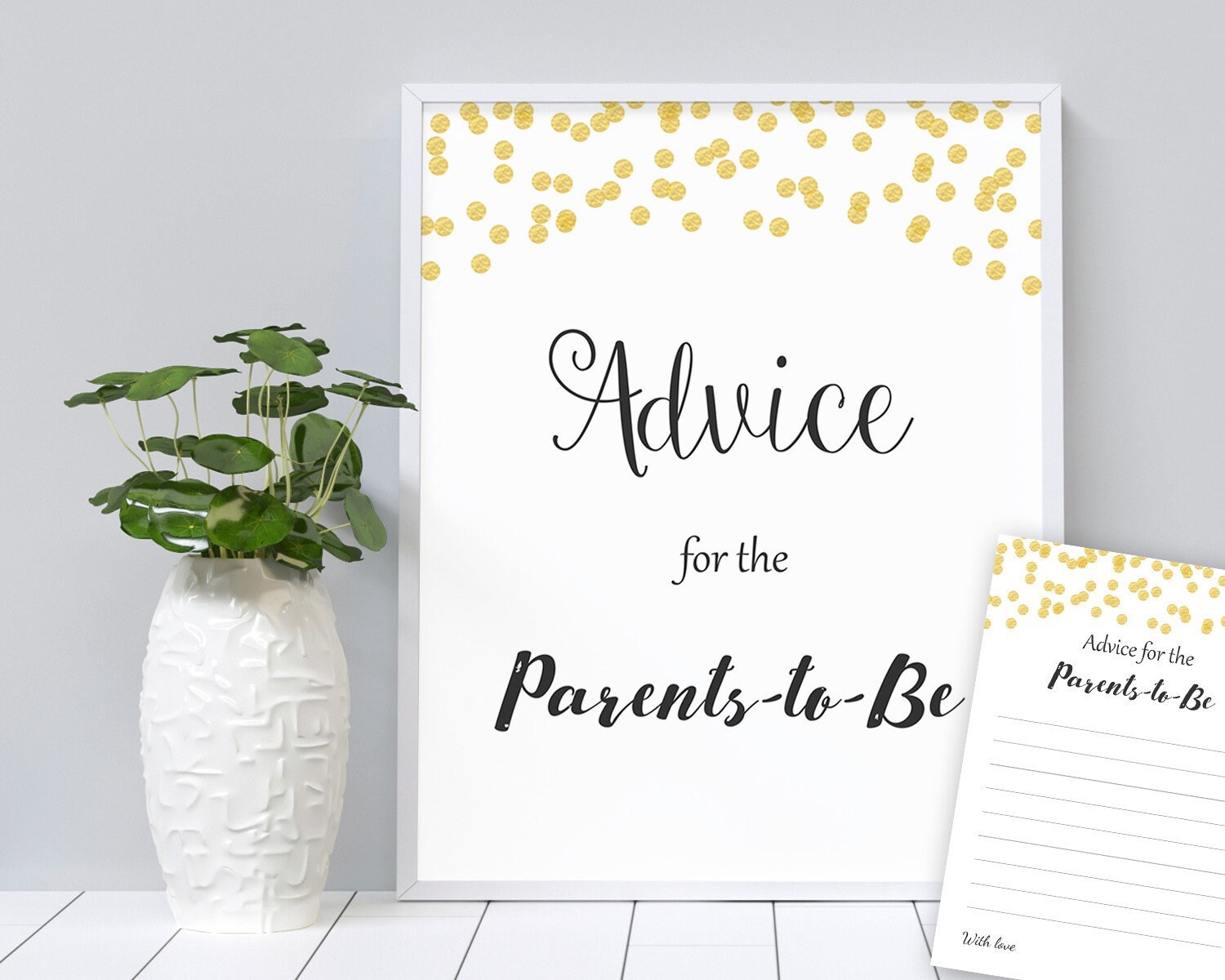 Advice for the Parents to Be Printable Fun Baby Shower Advice - Etsy
