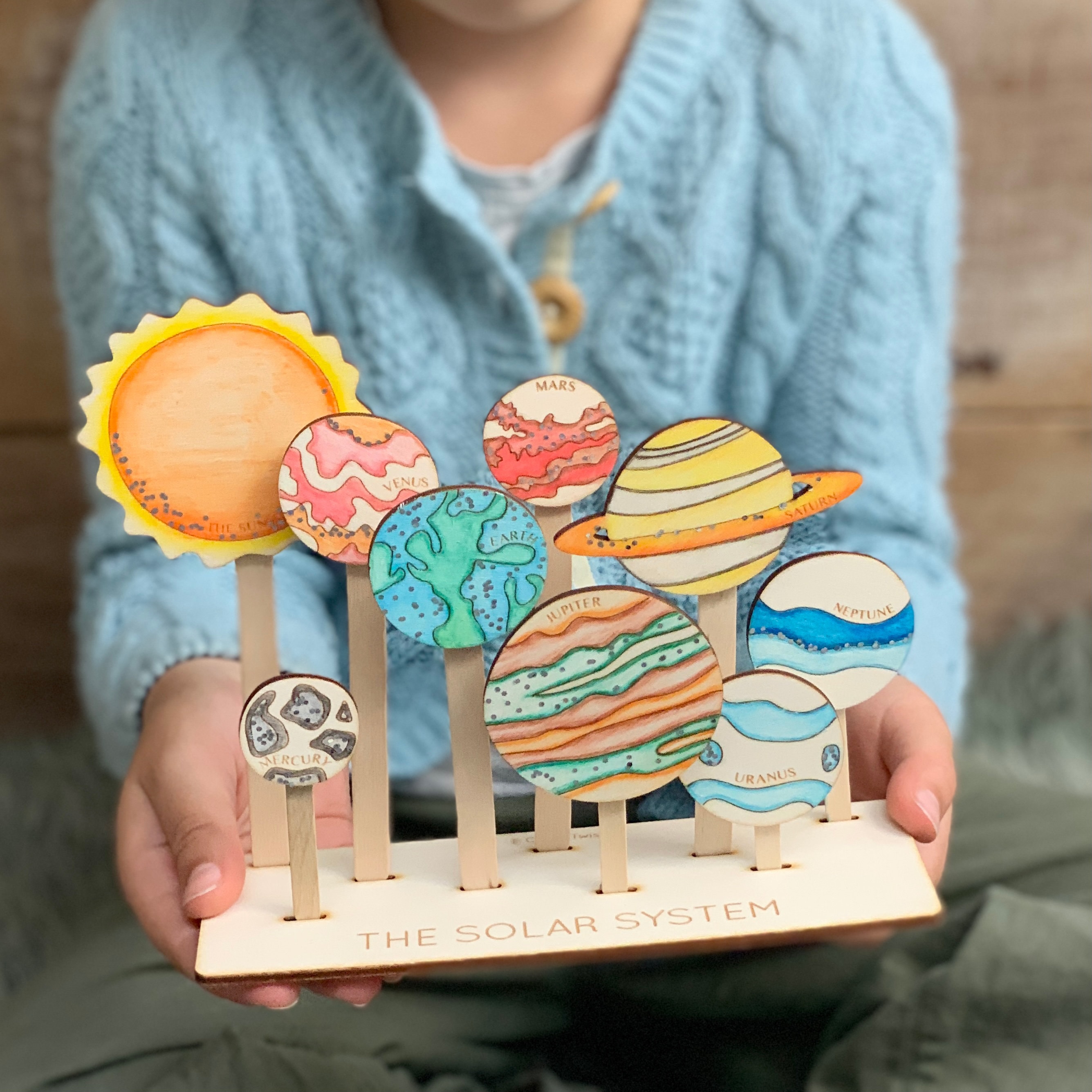 Personalised Solar System Craft Kit Etsy personalised-solar-system-craft-kit-etsy