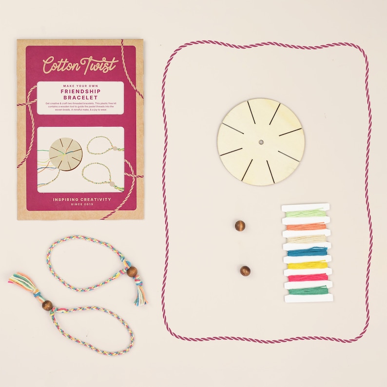 Friendship Bracelet Craft Kit | Party Bag Filler Craft Activity - Etsy