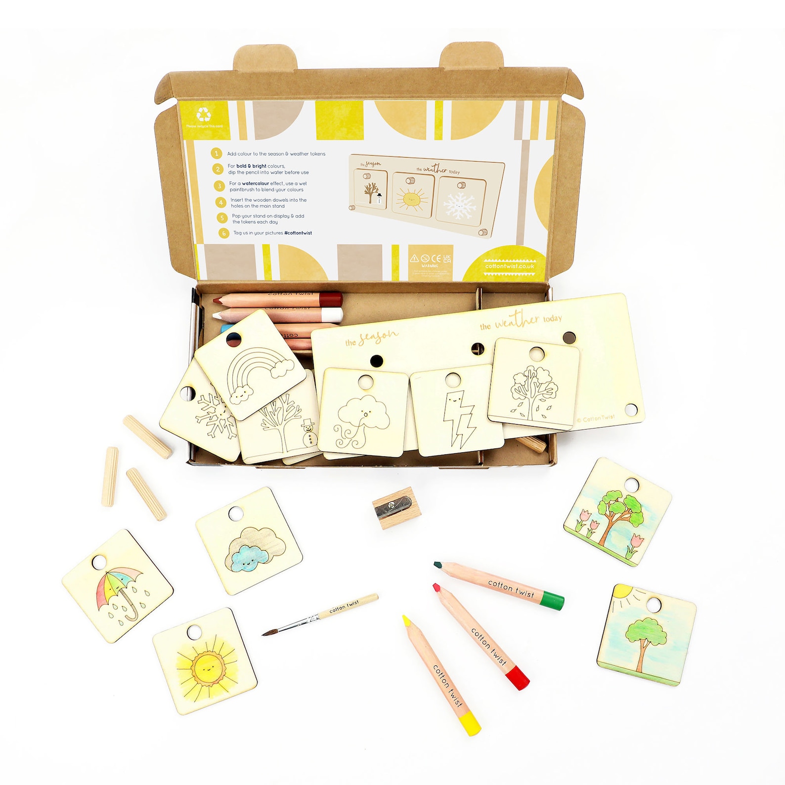 Personalised Make Your Own Weather Chart | Personalised Eco Friendly ...
