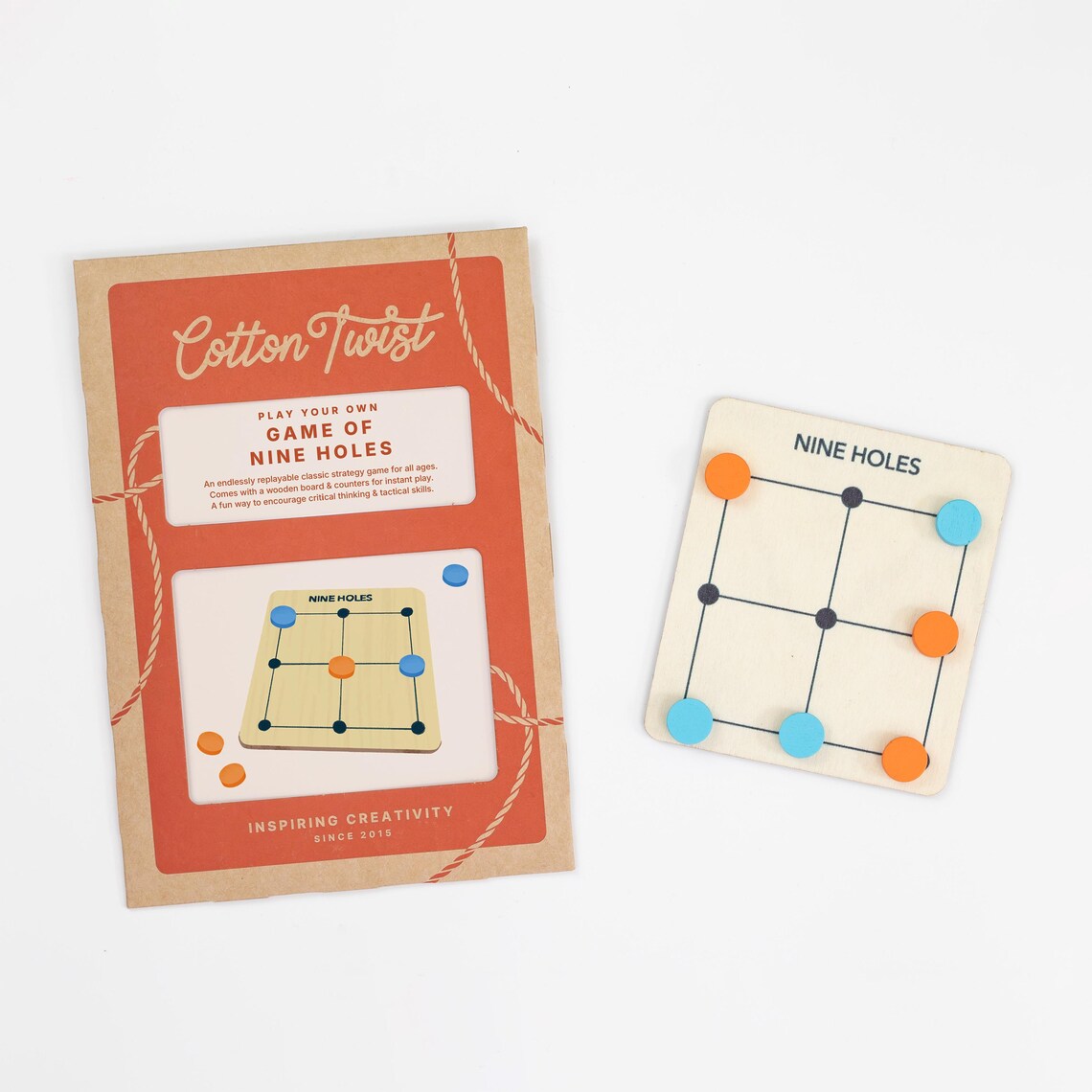 Nine Holes Strategy Board Game: Travel-friendly Party Bag Filler for ...