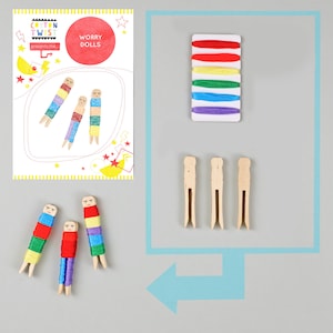 Make Your Own Worry Dolls Kit - Etsy UK