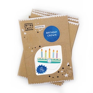 Make Your Own Birthday Crown Kit | Birthday Gift for Kid | Party Bag ...