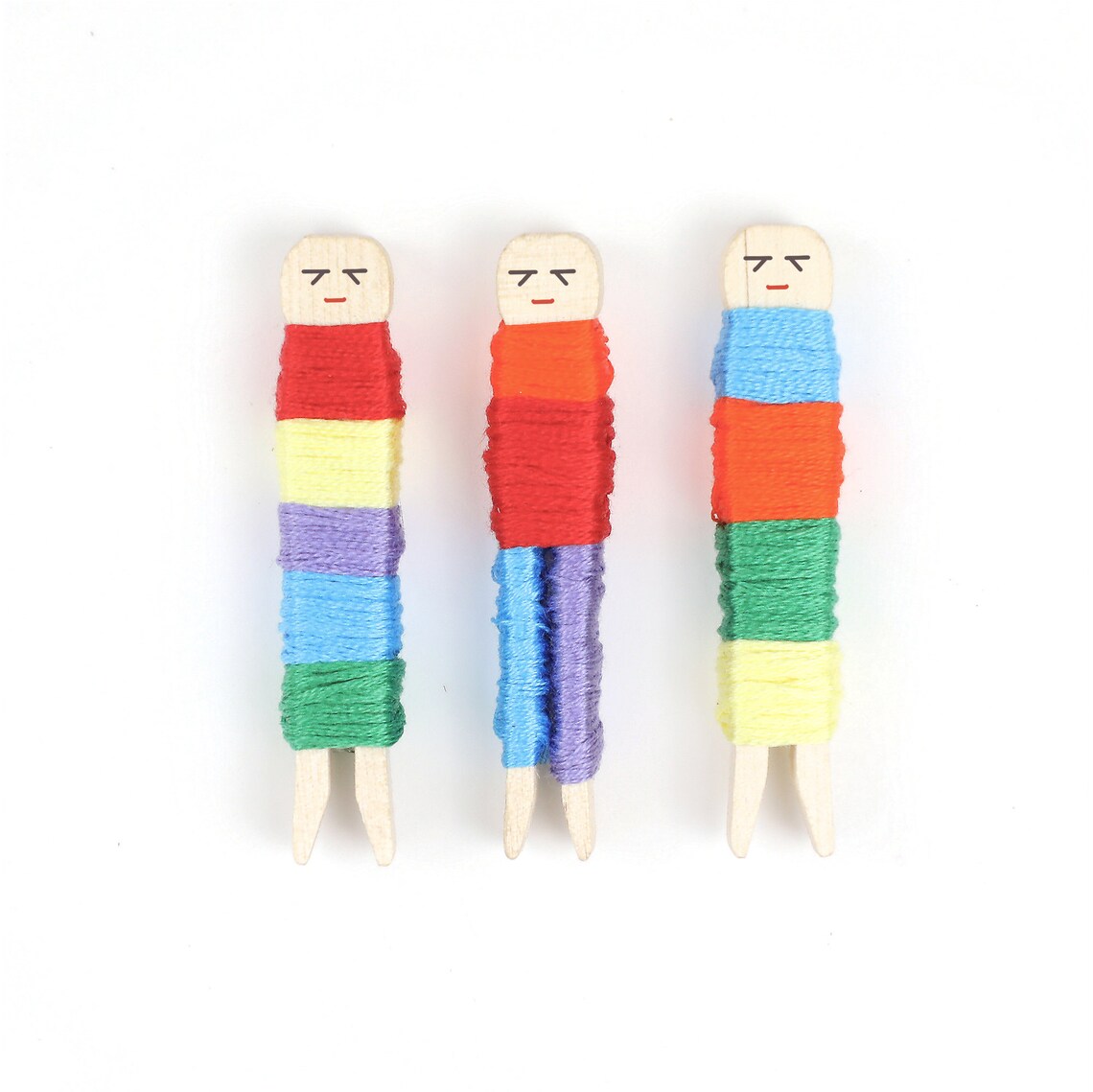 Personalised Worry Dolls Keepsake Craft Gift - Etsy