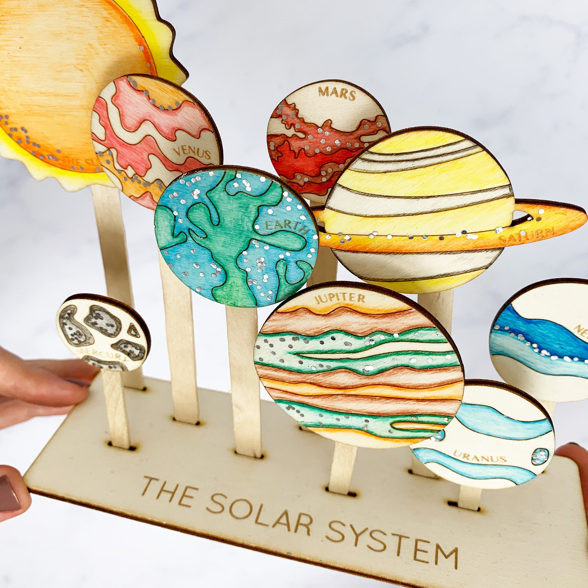 Personalised Solar System Craft Kit - Etsy