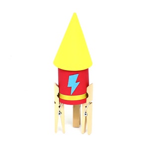 Make Your Own Rocket Egg | Party Bag Filler Rocket Craft | Easter Craft ...