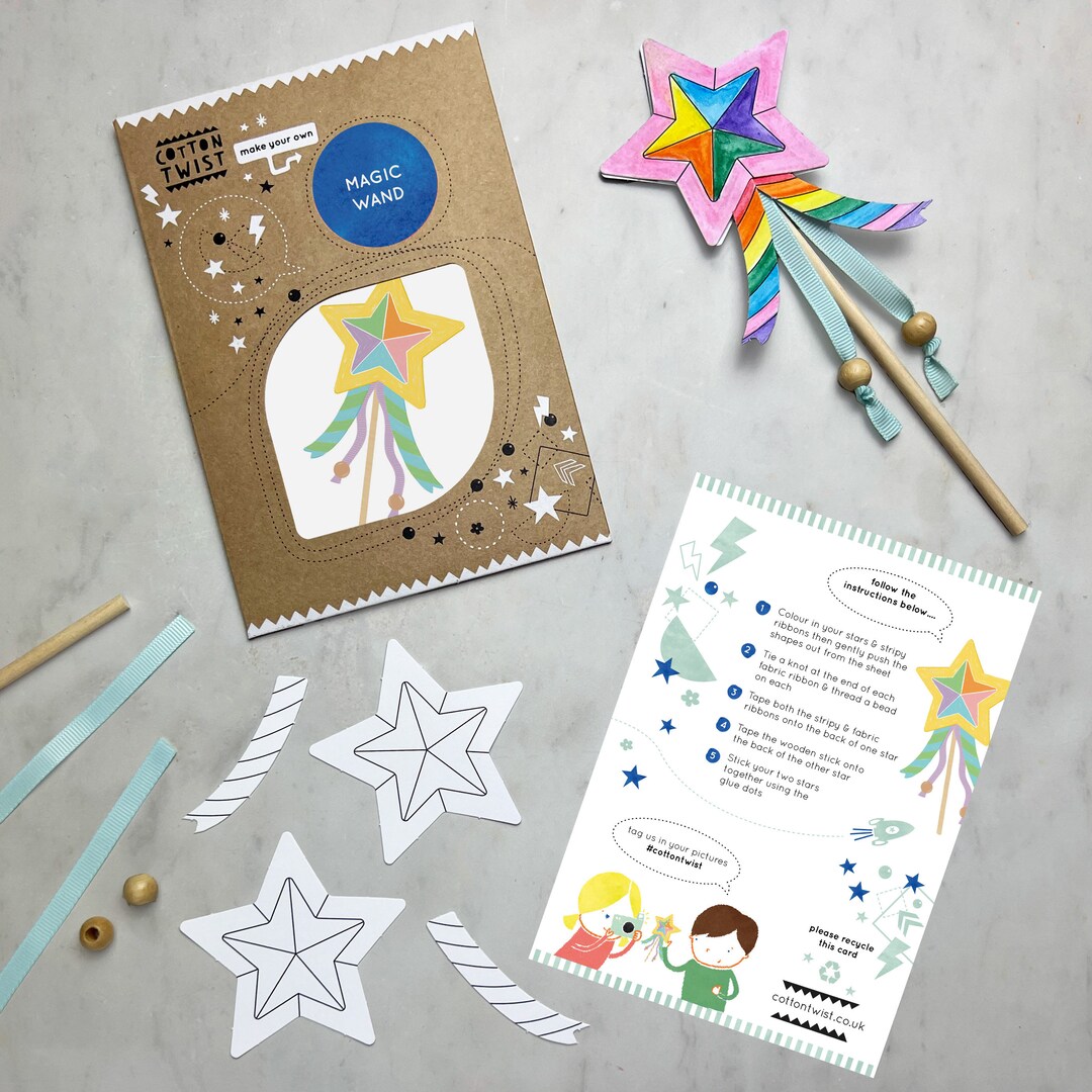 Make Your Own Magic Wand Kit - Etsy UK