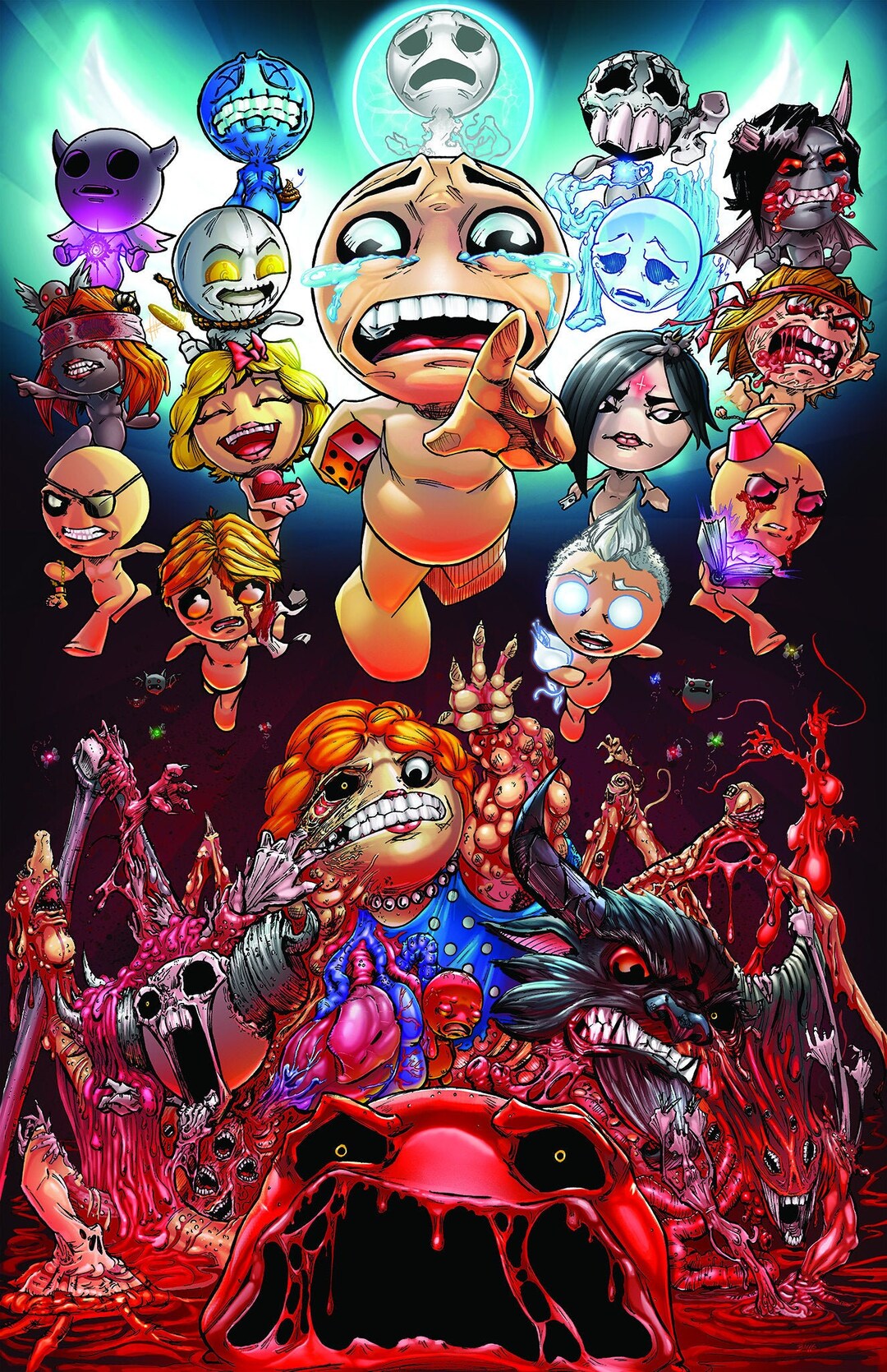 The Binding of Isaac: Heroes and Horrors 11 X 17 Poster Print - Etsy
