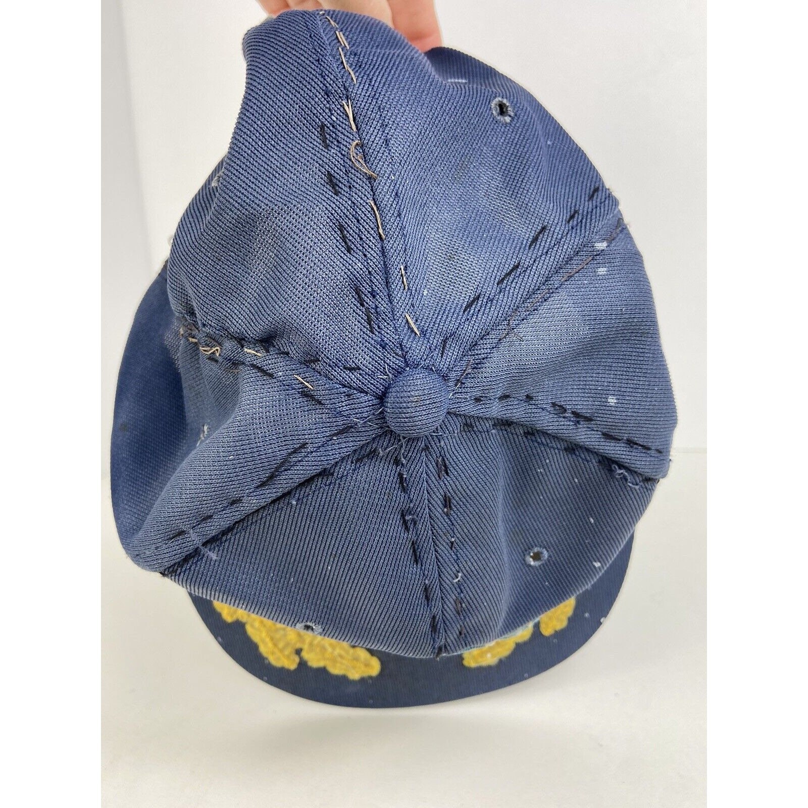 Vtg Star Trek Snapback USS Enterprise Patch Hat NCC-1701 Embroidered ...