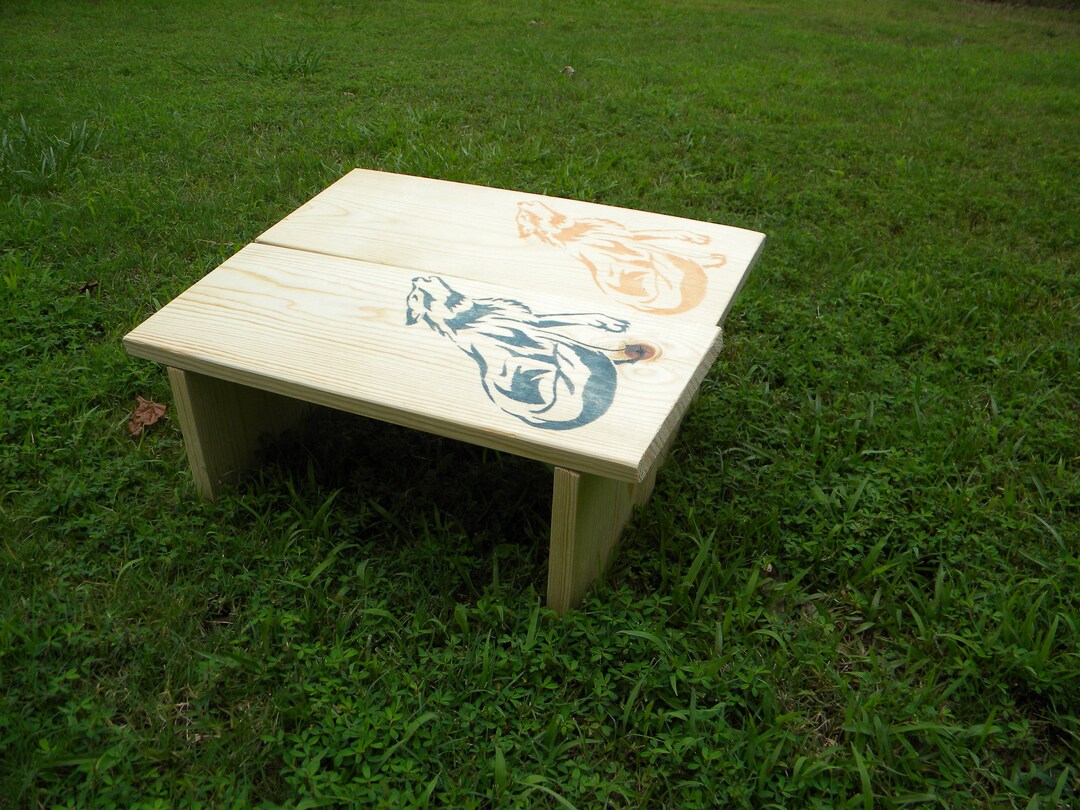 Meditation Bench Royal Regal Blessed Meditation Bench Wolf - Etsy