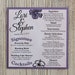 Square Wedding Reception Menu, Square Menu Card, Wedding Menus ...