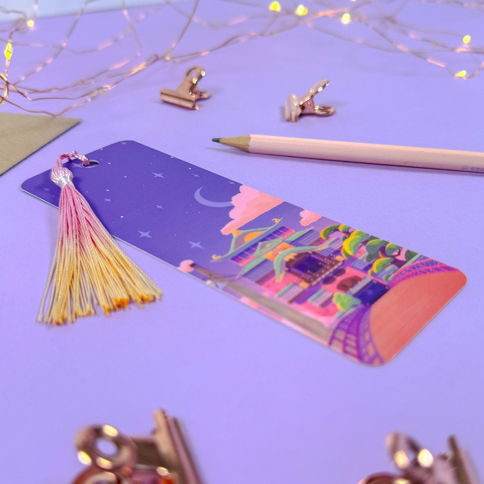 Bath House Tassel Bookmark, Bookmarks, Book Mark, Bookworm, Book Lover ...