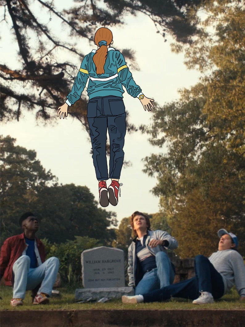 Max Mayfield Floating Stranger Things 4 3 Inch Vinyl - Etsy