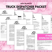 Editable Freight Dispatch Carrier Contract - Etsy