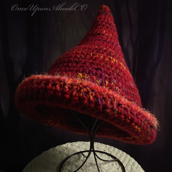 Fire Witch Hat - Etsy