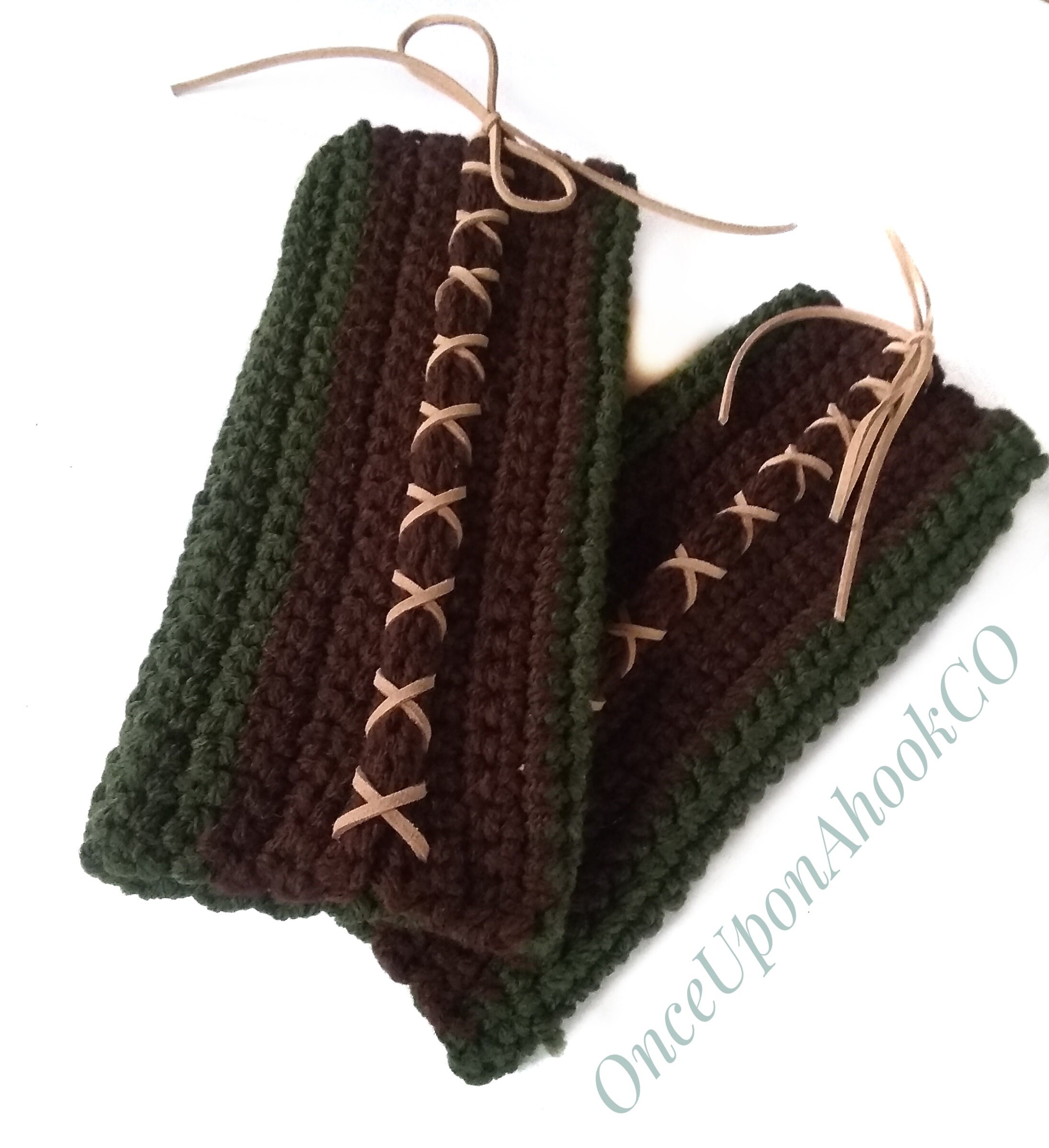 Elvish Archery Wrist Guards Crochet Wrist Warmers - Etsy