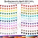100 Flag Bunting Banners Clip Art Set, Party Flags Bunting Banner Clip ...
