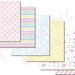 30 Pastel Rainbow Colors Digital Papers, Light Colors Pattern Papers ...
