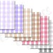 Gingham Digital Papers Set, Gingham Background Papers, Picnic Check ...