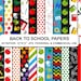 School Digital Papers Classroom School Supplies Digital - Etsy