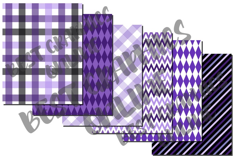 Purple and Black Digital Papers Halloween Purple and Black - Etsy