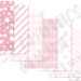 Sweet Light Pink Digital Paper Pack, Pink Colors Digital Papers, Pink ...