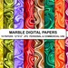 Marble Digital Papers Marble Textures Pattern Background, Colorful ...