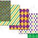 Mardi Gras Digital Papers , Carnival Digital Papers, Masquerade Digital ...