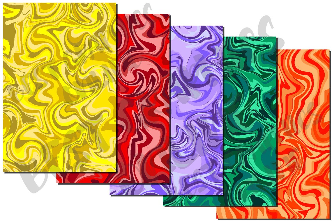 Marble Digital Papers Marble Textures Pattern Background - Etsy