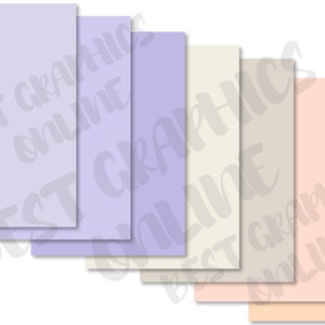 Pastel Colors Digital Background Papers, Light Pastel Colors ...