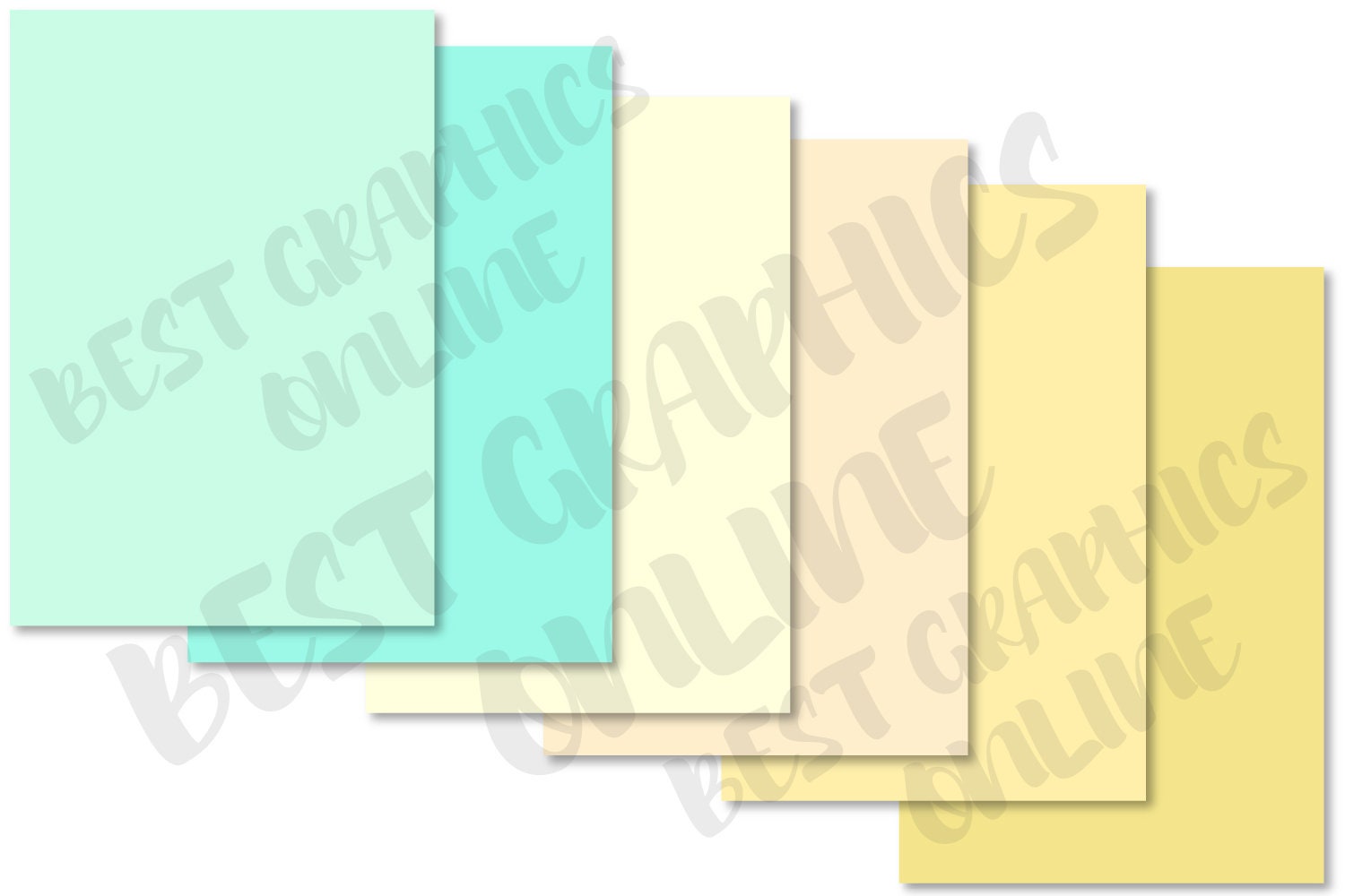 Pastel Colors Digital Background Papers Light Pastel Colors - Etsy