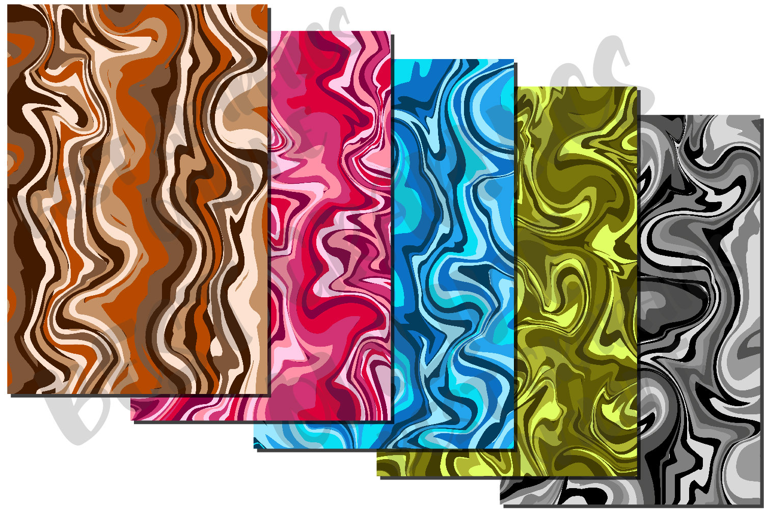 Marble Digital Papers Marble Textures Pattern Background - Etsy