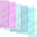 Pastel Colors Digital Background Papers, Light Pastel Colors ...