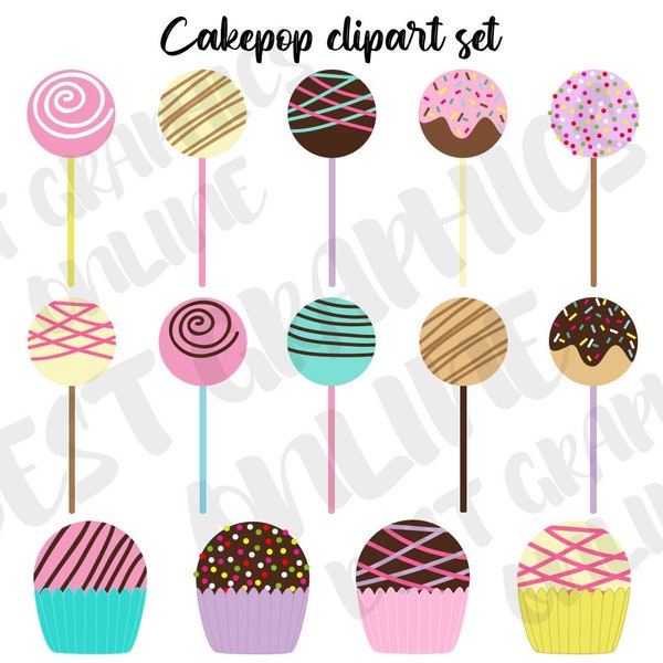 Cake Clipart - Etsy