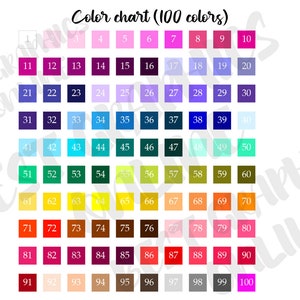 100 Plain Solid Colors Digital Paper Pack, Pastel Color Papers, Solid ...