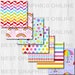32 Rainbow Digital Paper, Rainbow Star Digital Paper, Rainbow ...