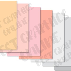 Pastel Colors Digital Background Papers, Light Pastel Colors ...